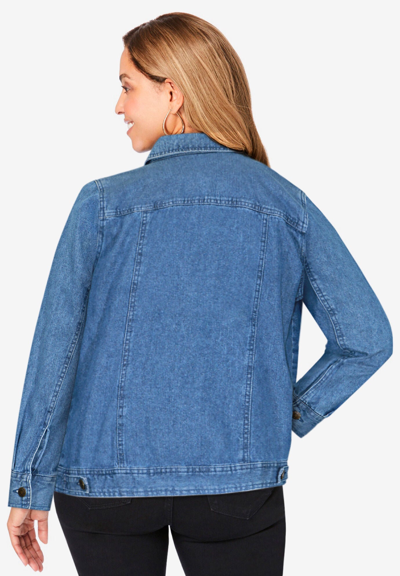 Classic Cotton Denim Jacket | Jessica London