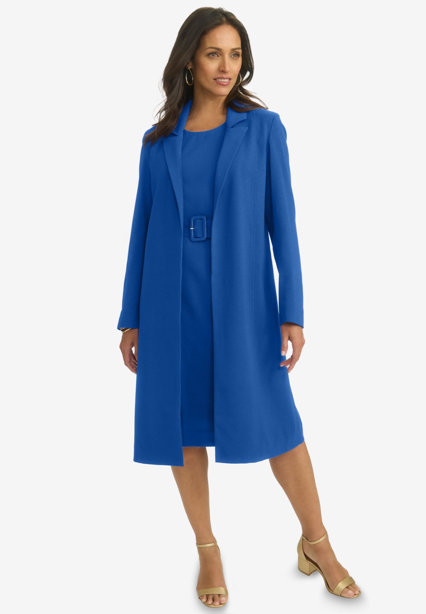 Belted Jacket Dress | Jessica London