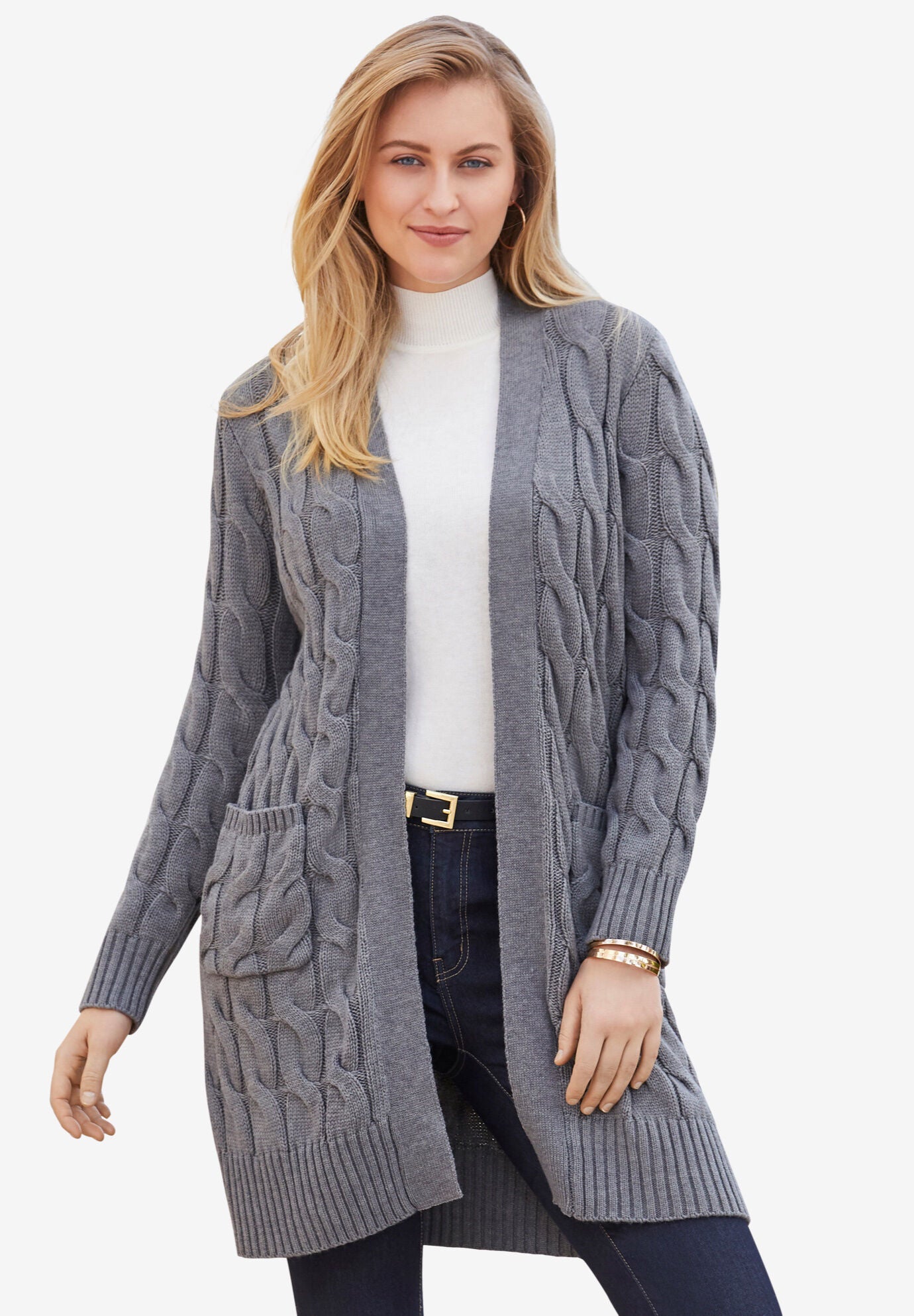 Women's Plus Size Cardigans, Dusters and Shrugs | Roaman's