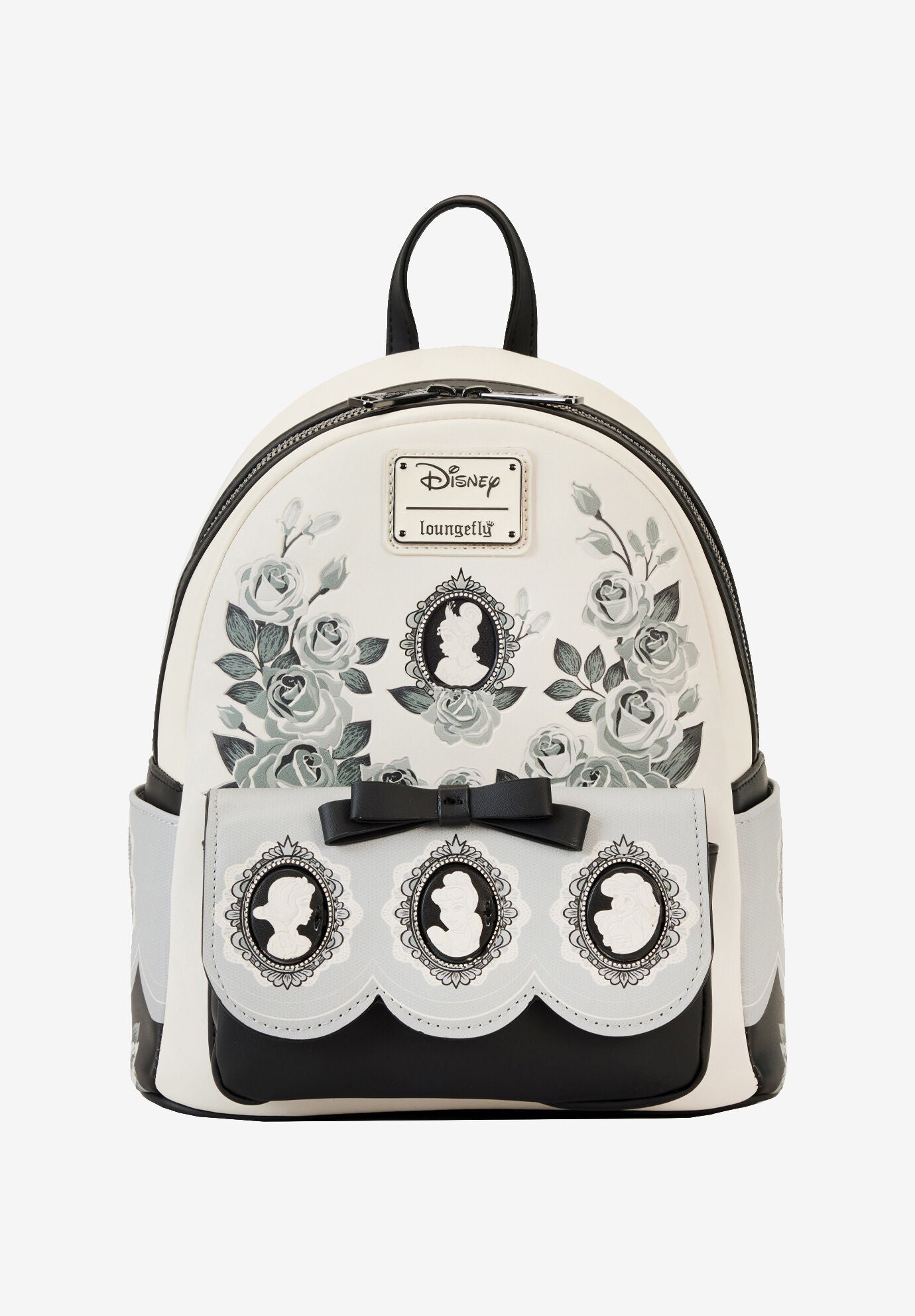 Ladies' Loungefly X Disney Princesses Cameos Silhouettes Mini Backpack ...