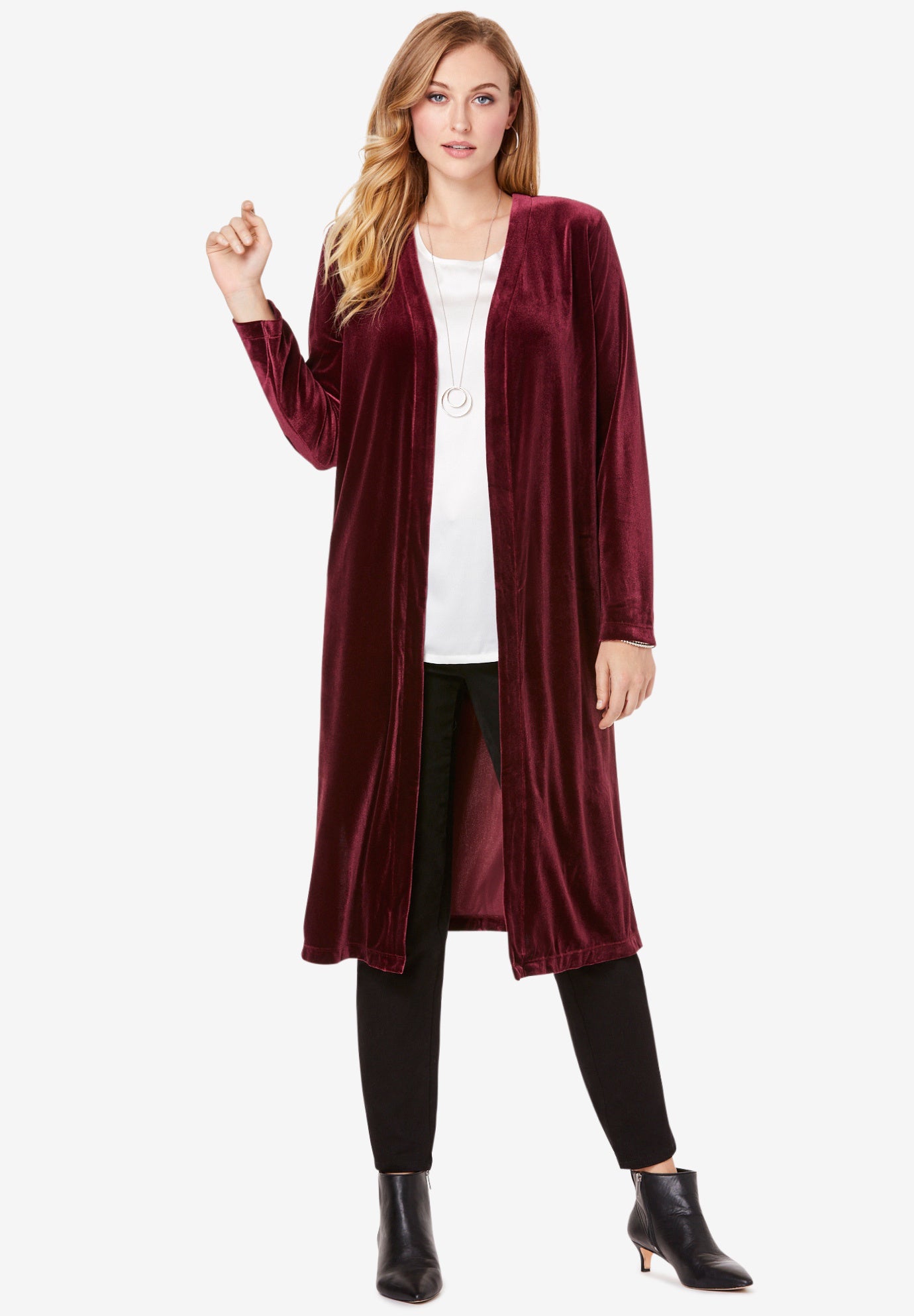 Velour Duster | Jessica London