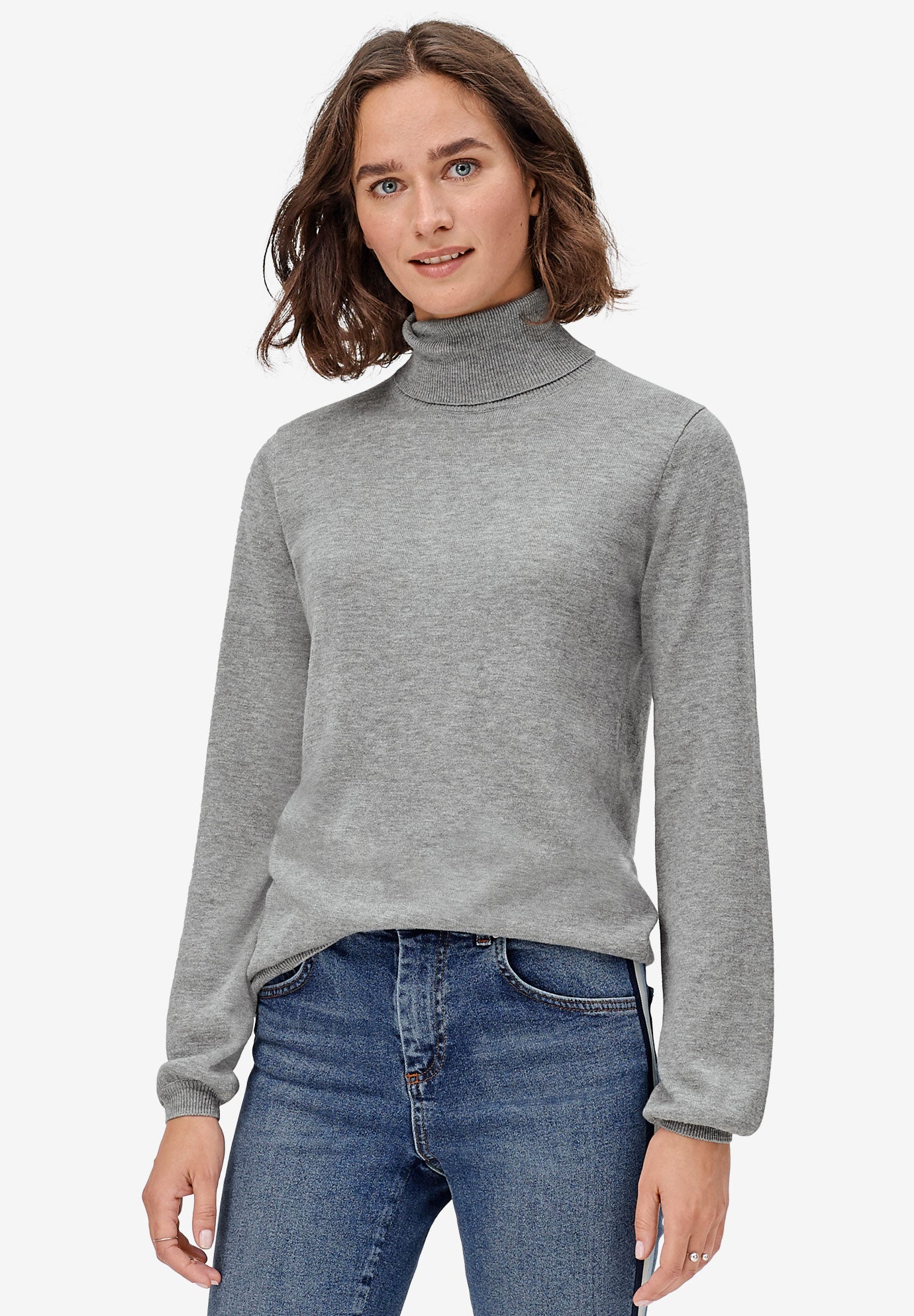 Blouson Sleeve Turtleneck | Jessica London